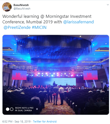 The Morningstar Investment Conference 2019 hosted over 1,600 guests ...